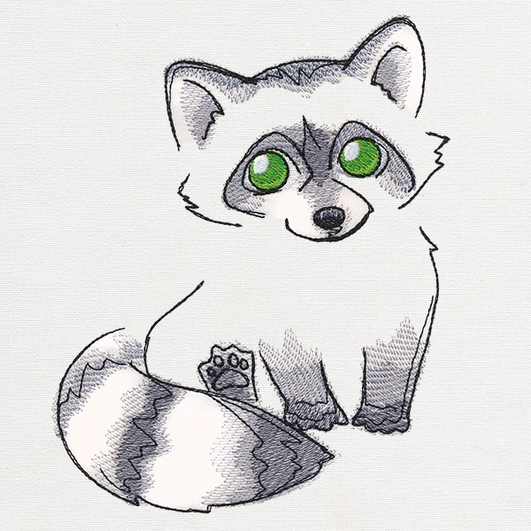 Fluffy Fauna - Raccoon
