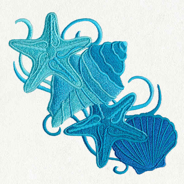 Baroque Shell Cascade