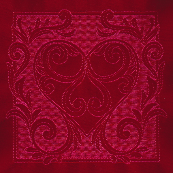 Baroque Heart (Embossed)