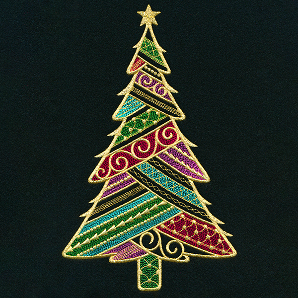 Dazzling Filigree Christmas Tree