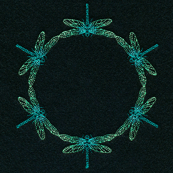 Enchanted Dragonfly Wreath