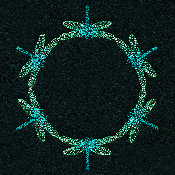 Enchanted Dragonfly Wreath