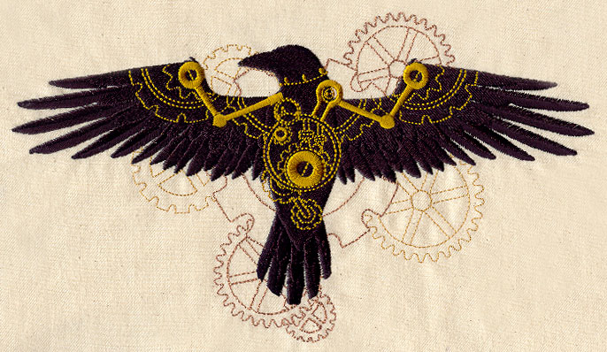 Clockwork Magic - Raven