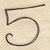Handwriting Number 5