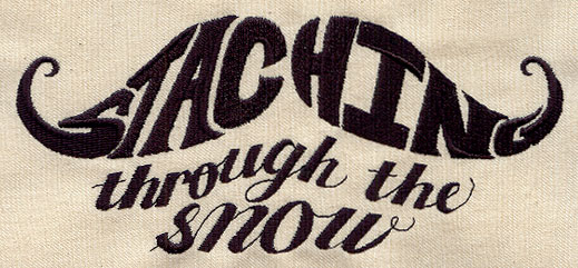 Staching Through the Snow