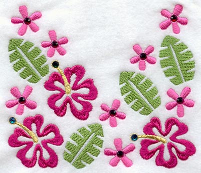 Hibiscus Block (Crystals)