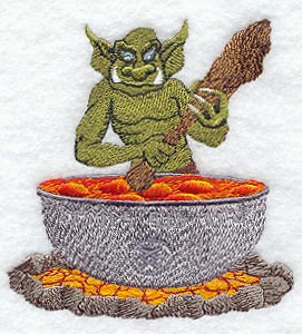 Snapp Troll and Cauldron