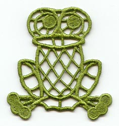 Retro Frog (Lace)