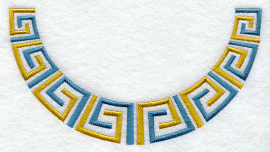 Greek Key Neckline (Crewneck)