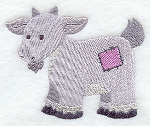 Primitive Patchwork Goat