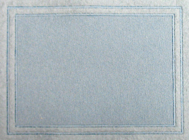 Rectangle with Border (Embossed)