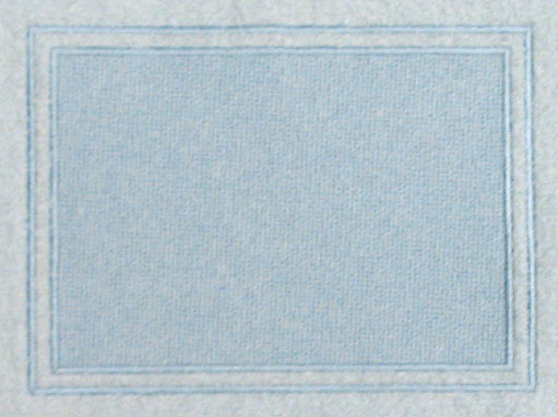 Rectangle with Border (Embossed)