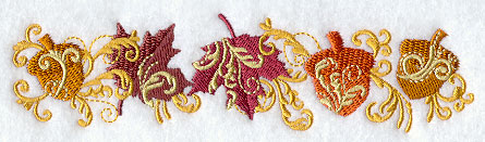 Fall Filigree Border