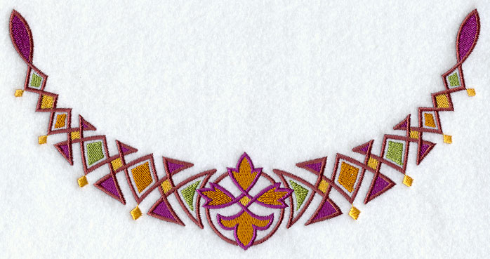 Celtic Diamonds Neckline (Crewneck)