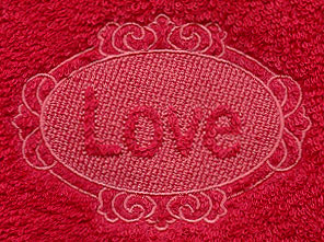 Love (Embossed)
