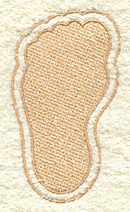 Footprint (Embossed)