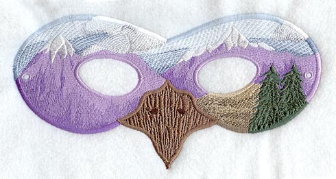 Wilderness Jester Mask - Medium