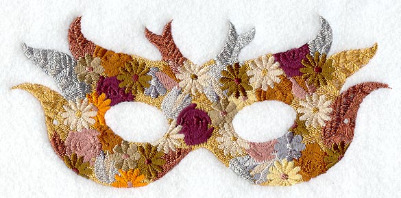 Floral Queen Mask - Medium