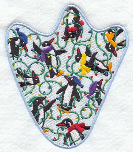 Decorator Penguin Track Scene