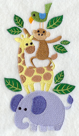 Jungle Animals Stack