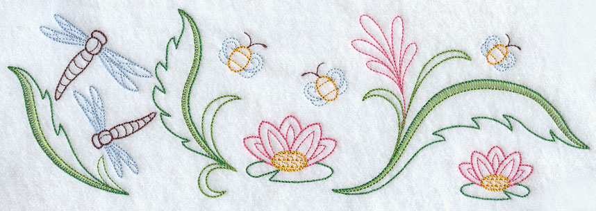 Sweet Dreams Fisherman Fred Border - Facing Left