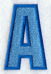 Collegiate Letter A (3 Inch)