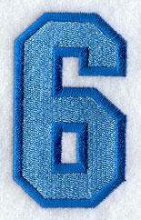 Collegiate Number 6 (3 Inch)