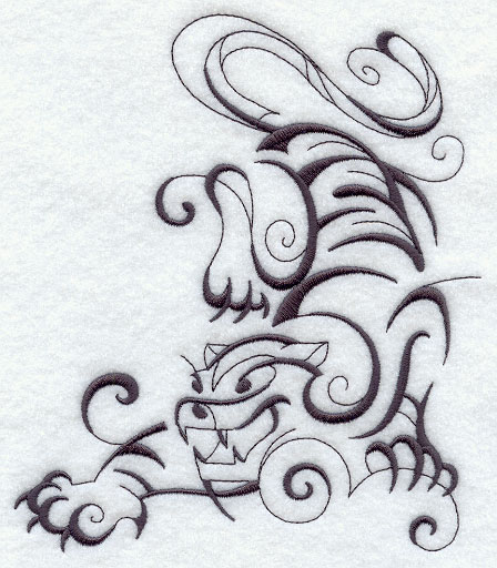 Inky Tiger