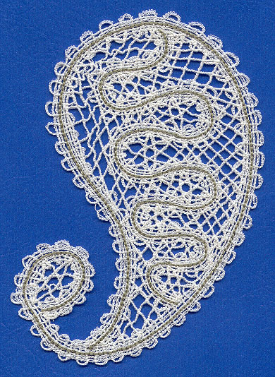 Paisley II (Battenburg Lace)