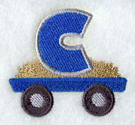 Tractor Letter C - 2 1/4 Inch