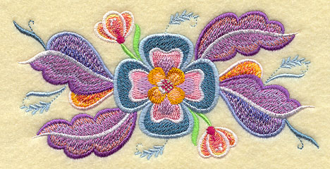 Spring Rosemaling Border 1