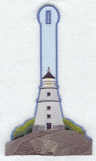 Lighthouse Towel Topper
