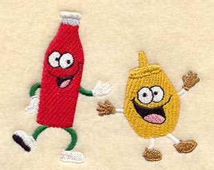 Dancing Ketchup and Mustard