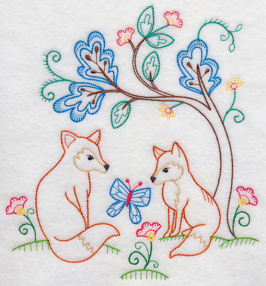 Friendly Fox Gathering (Vintage)