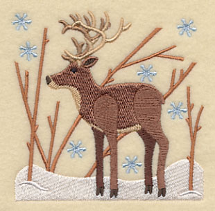 Wild About Winter - Buck