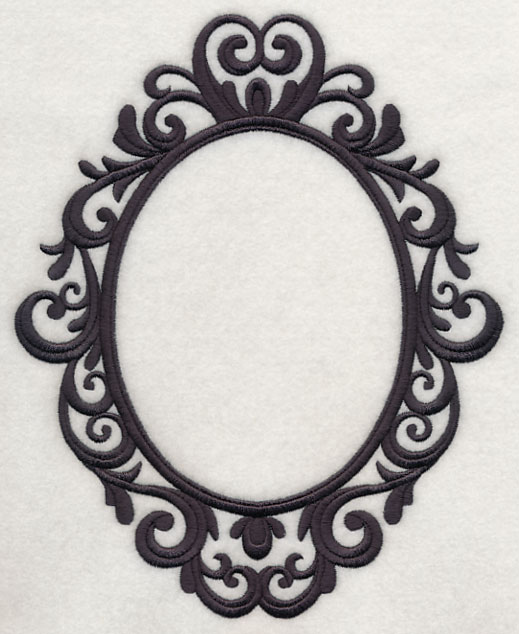 Filigree Monogram Frame