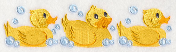 Rubber Ducky Border