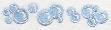 Bubble Bath Border