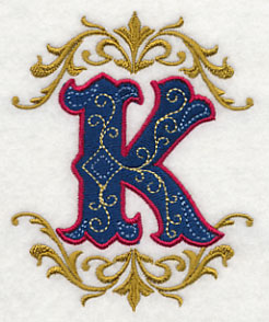Illuminated Letter K (4 inch)