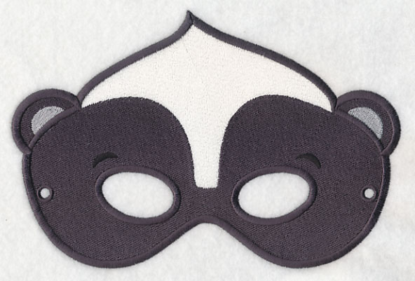 Woodland Skunk Mask - Medium