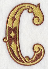 Western Letter C (3 inch)