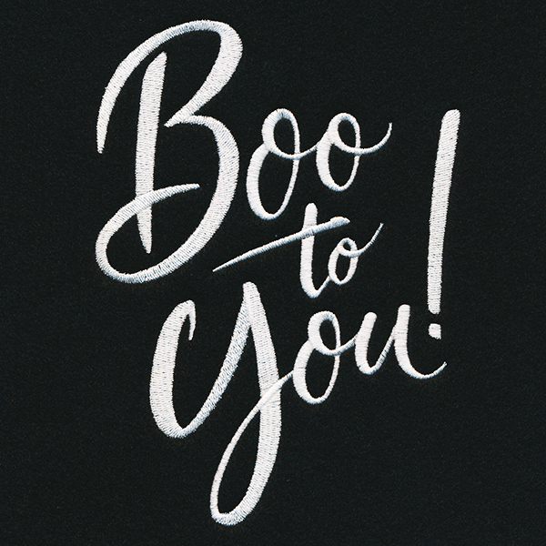 Boo to You