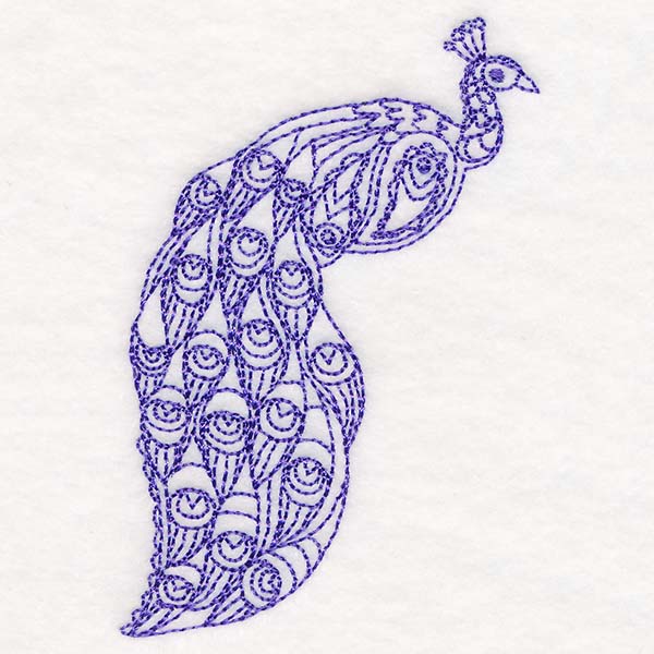 Paisley Animals - Peacock