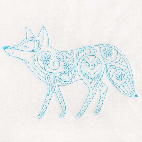 Paisley Animals - Fox