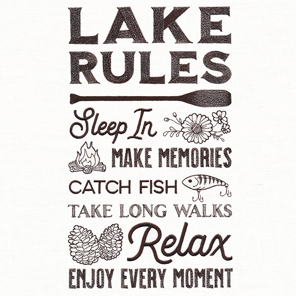 Lake Rules
