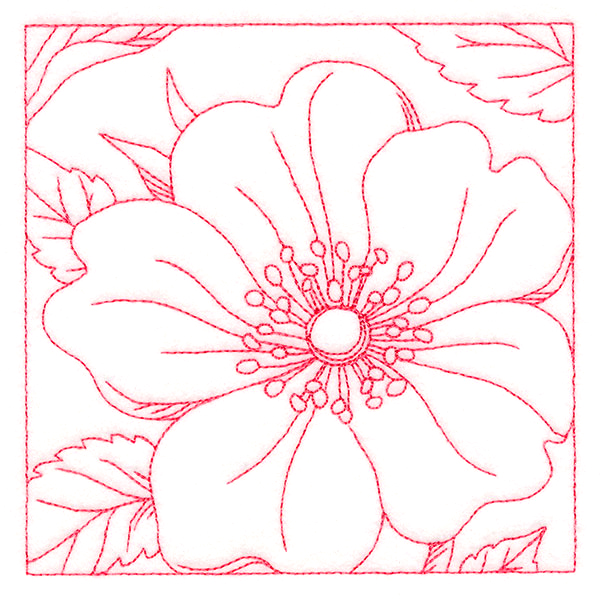 Perfect Petals Quilting - Wild Rose (Double Run)