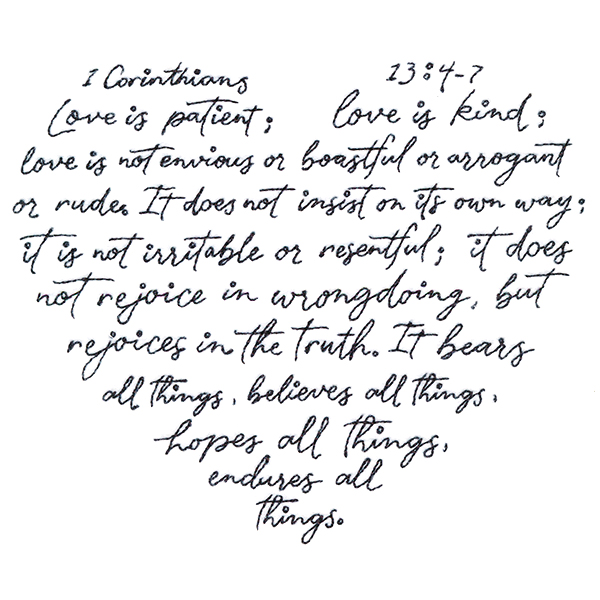 Love is Patient Heart