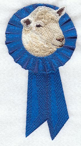 Sheep & Prize Ribbon