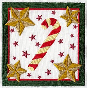 Candy Cane Square