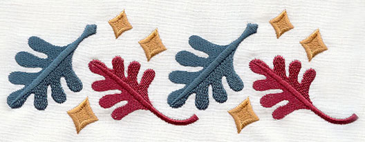 Flower and Ferns Border